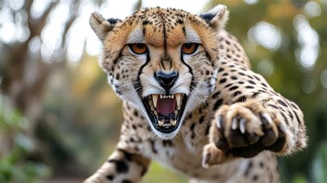 Cheetah Teeth And Claws