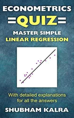 Econometrics Quiz Master Simple Linear Regression With