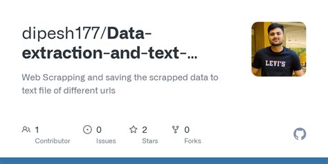 Github Dipesh177data Extraction And Text Analysis Web Scrapping And