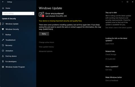 windows update error 0x80070424 microsoft community