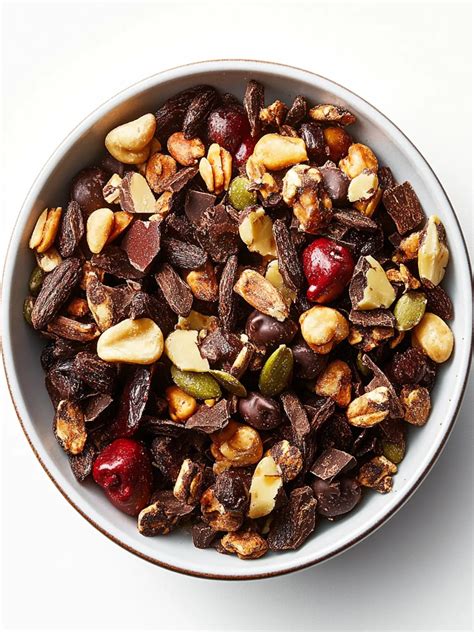 Deliciously Crunchy Chocolate Trail Mix For Anytime Snacking Recipes