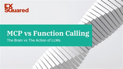 mcp vs function calling for llm applications