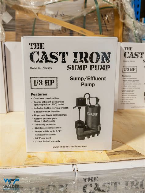 Glentronics Pro Series 1 3hp Cast Iron Sump