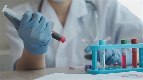 Medical Research Laboratory Portrait Of A Female Scientist Wearing Face Mask Using Micro Pipette