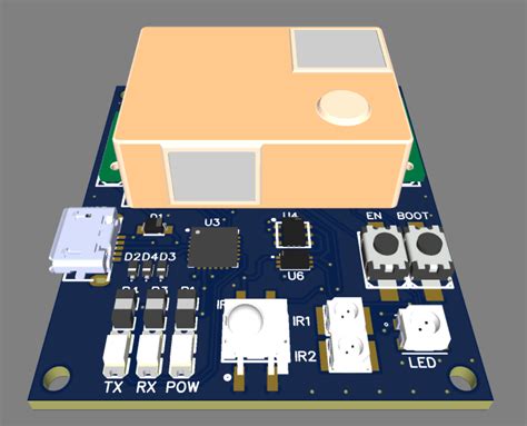 Esp32 Based 4 In 1 Multisensor With Ir Remote And Ble Capability