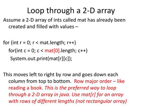 PPT One Dimensional Arrays PowerPoint Presentation Free Download ID