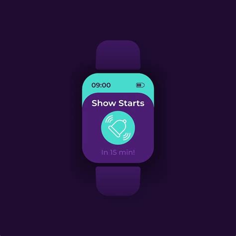 Premium Vector Smart Watch Design With Icons