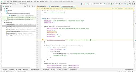 How To Set Minimum Sdk Version And Target Sdk Version Of Your Android