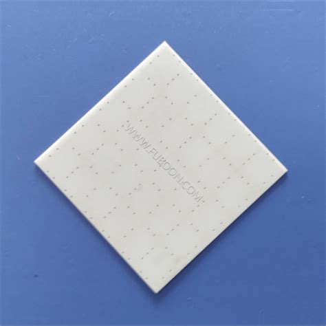 Laser Drilling Aluminum Nitride Ceramic Aln Plate Ceramic Sheet