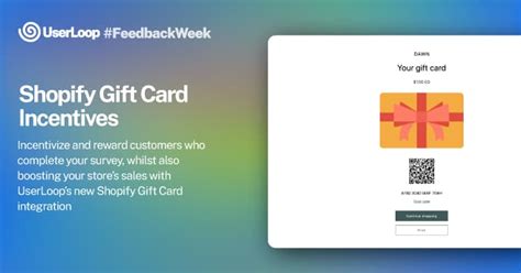 incentivize customers to complete your survey with shopify t cards