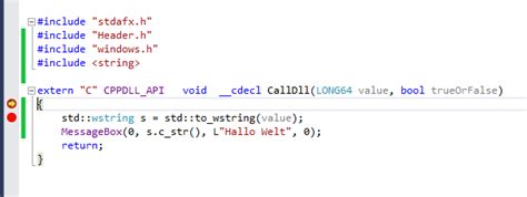 C Vc 64 Bit Dll Incorrect Parameter Sizes Stack Overflow