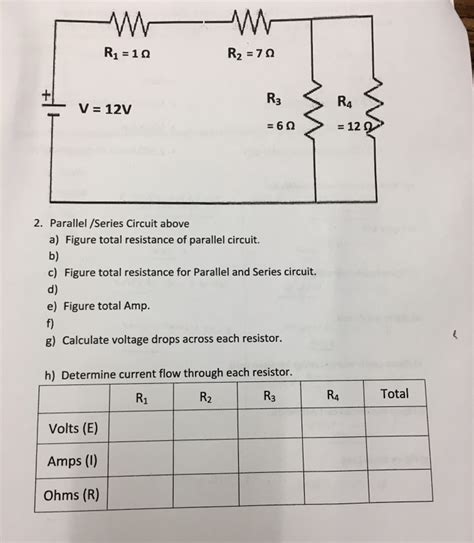 Solved Figure The Total Resistance Of The Parallel Chegg