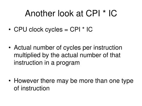 PPT CPU Performance Using Different Parameters PowerPoint Presentation ID