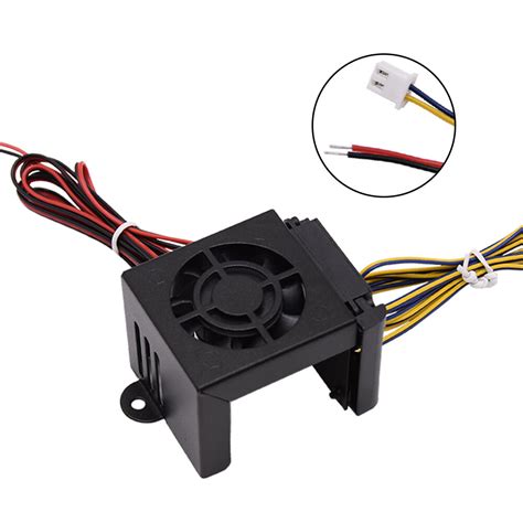 창의력 12v 24v 3d 프린터 Hotend Cr 10s 팬 고정 커버 Ender 3 팬 보호 커버 냉각 팬 커버 프린트 헤드