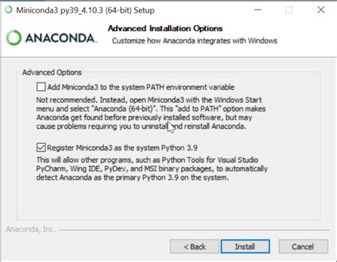 cara install miniconda di windows advanced python deployment