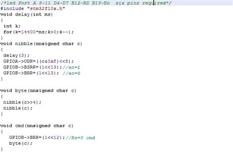 Stm32f103c8t6 Programming Tutorial Interfacing Lcd To Stm32f103c8t6