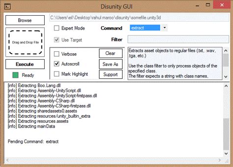 extract unity assets obxaser