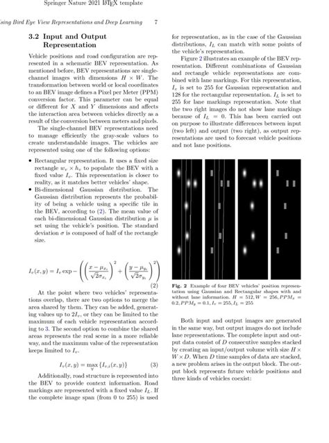 vehicle trajectory prediction on highways using bird eye view