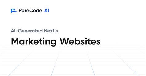build great nextjs marketing websites components faster using ai tools