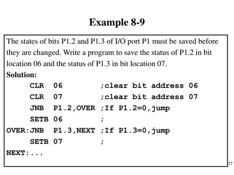 PPT Chapter 8 Single Bit Instructions And Programming PowerPoint Presentation ID 3322425