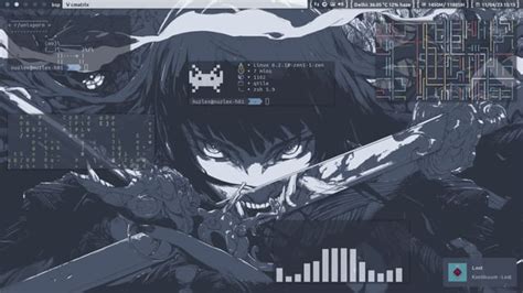 Qtile My First Rice Runixporn