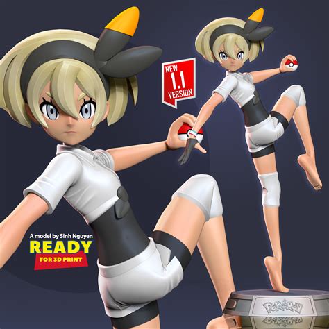 Archivo 3d Bea Pokemon Fanart・diseño Para Descargar Y Imprimir En 3d