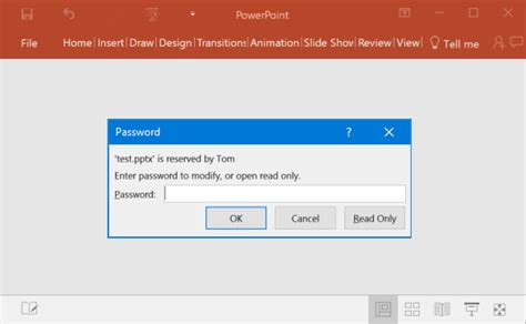 Tutorial Lock PowerPoint Presentation From Opening Or Editing