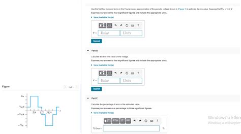 Solved Figure To Estimate Its Rms Value Suppose That Chegg