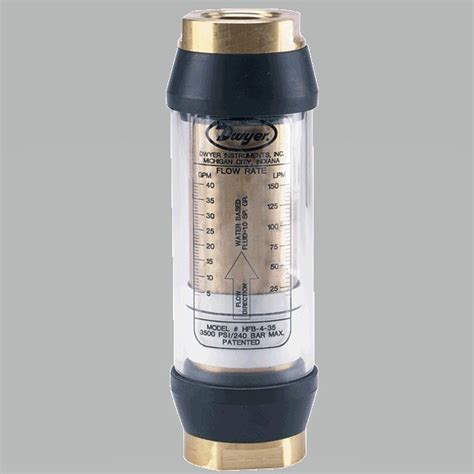 HFB 4 35 Dwyer FLOW Meter Apex Controls