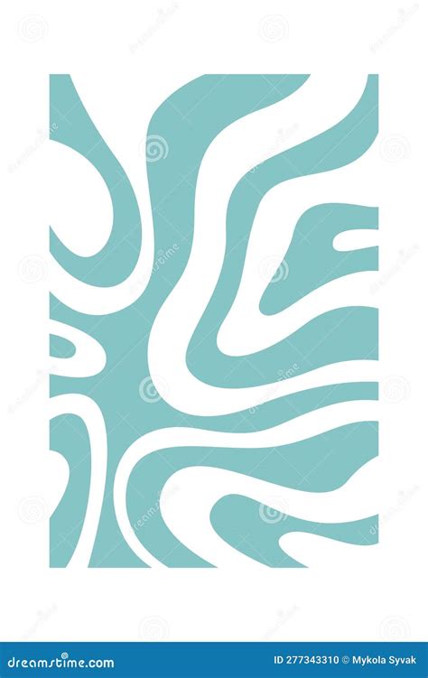 Abstract Curved Rectangle Pattern Stock Vector Illustration Of Geometry Pattern 277343310