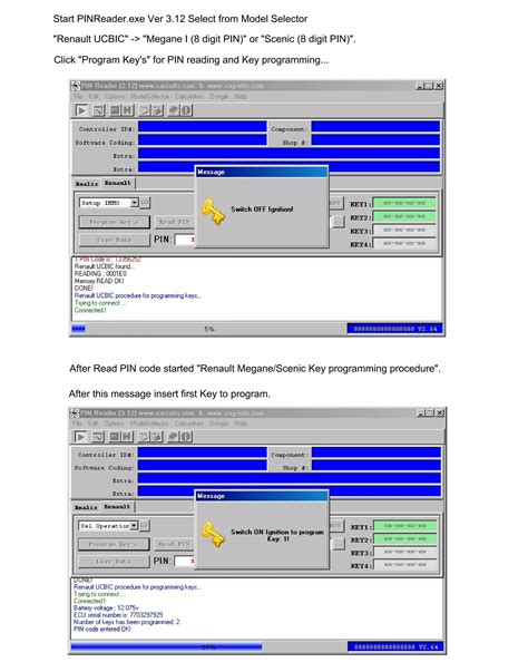 Renault Pin Code Reading And Key Programming Pdf