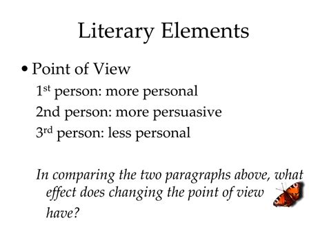 Ppt 2e Analyzing Literary Elements Powerpoint Presentation Free