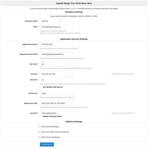 How To Install And Configure Gogs On Ubuntu Linuxize