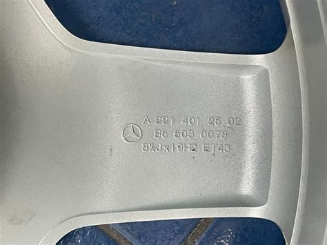 Set 4 Buc Jante Mercedes Amg 19 Originale A2214012602 Si A2214012702