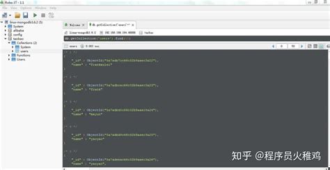 13个mongodb Gui可视化管理工具，总有一款适合你 知乎