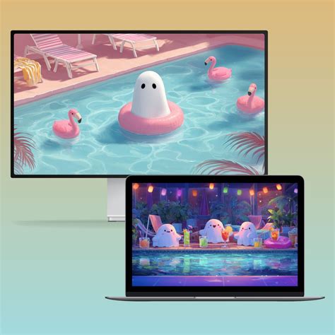 Summerween Desktop Wallpaper
