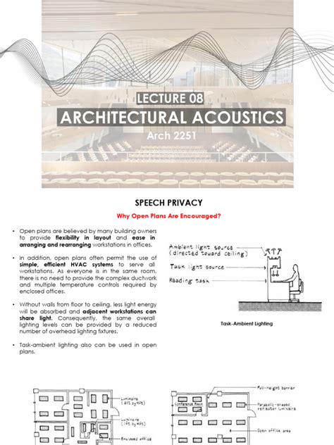 Lecture 08 Arch 2251 Pdf Lighting Sound