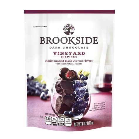 Brookside Chocolate Bold And Ballsy Dark Chocolate Candy By Hershey