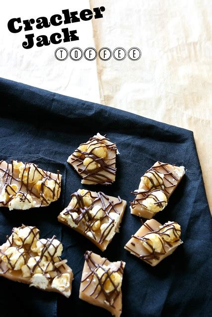 Cracker Jack Toffee”