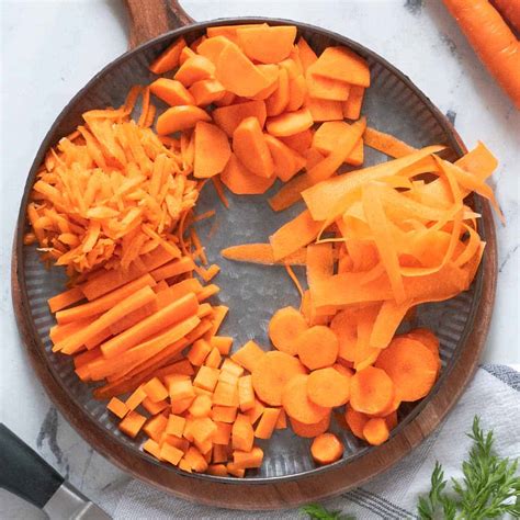 How To Cut Carrots For Salad Recipe Cart Recipe Cart