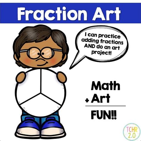 Fraction Art Activity By Tchr20 Tpt