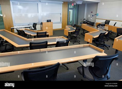 Empty College Lecture Hall USA Stock Photo Alamy