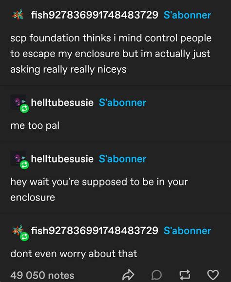 SCP Escape R CuratedTumblr