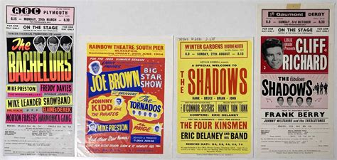 Lot 109 Concert Handbills Rock And Roll