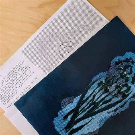 Vintage Assisi Iris Embroidery Pattern By Sue Lentz Needlework Etsy