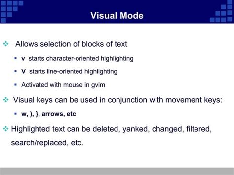 Unit Vim An Advanced Text Editor PDF Operating Systems Computer
