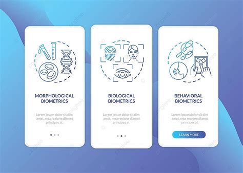 Conceptual Onboarding Mobile App Screen Featuring Various Types Of