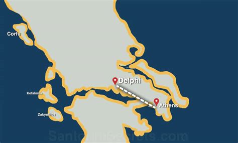 How To Get From Athens To Delphi Santorini Secrets