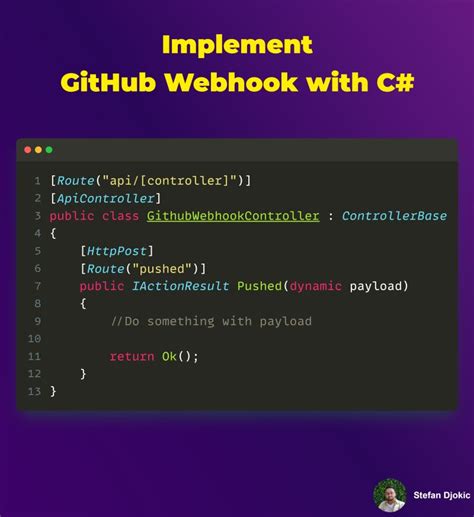 How To Implement A Github Webhook Stefan Đokić Posted On The Topic Linkedin