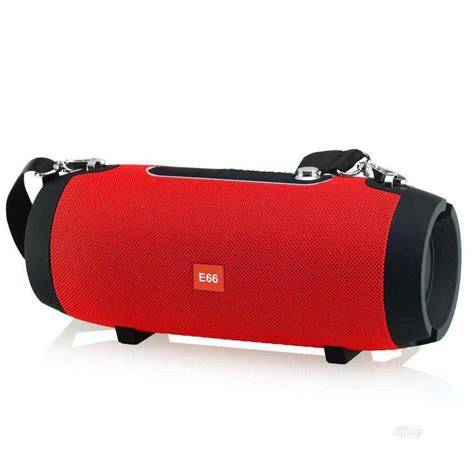 Portable Wireless Bluetooth Speaker With Handle Kms E Red Electra Store
